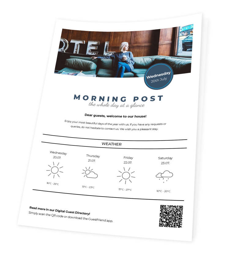 Create your own Hotel Newspaper in no time: tips and templates